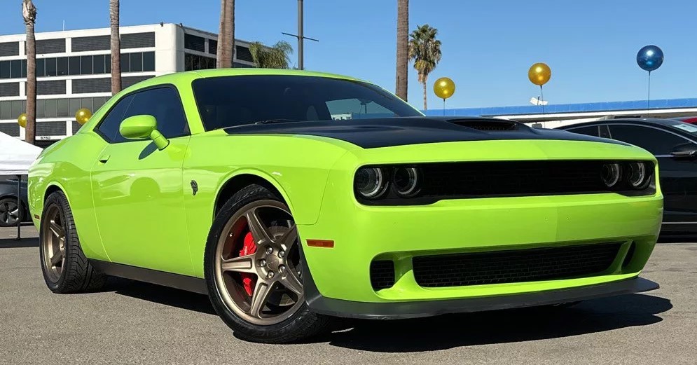 A Sublime Green Pearl Hellcat that is Ready to Roll - Miramar Car Center